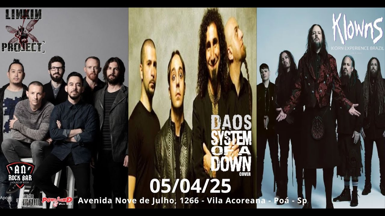 LINKIN PARK/ SOAD/ KORN COVERS - YouTube