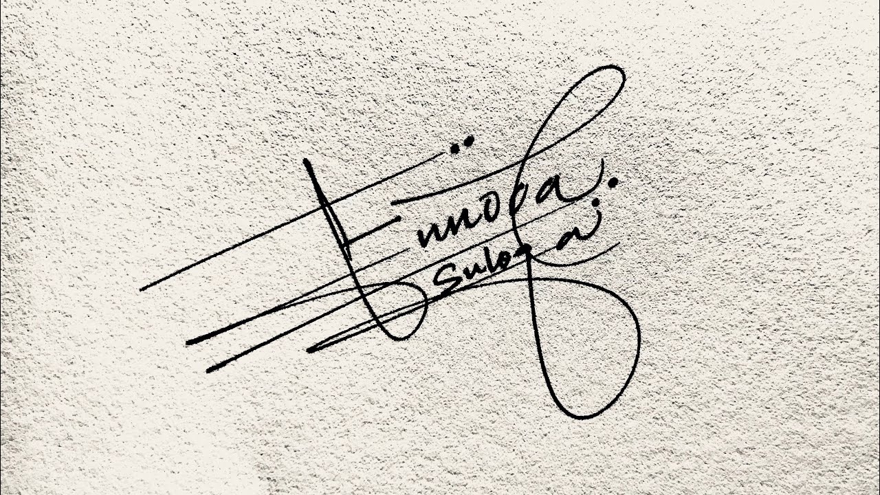 How to signature your name | Autograph | Billinioare signature ...