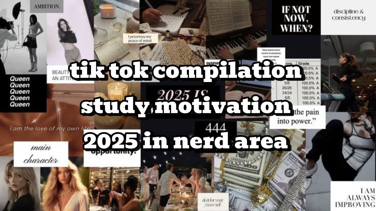tik tok compilation study motivation 2025#motivation #study #2025#nerd ...