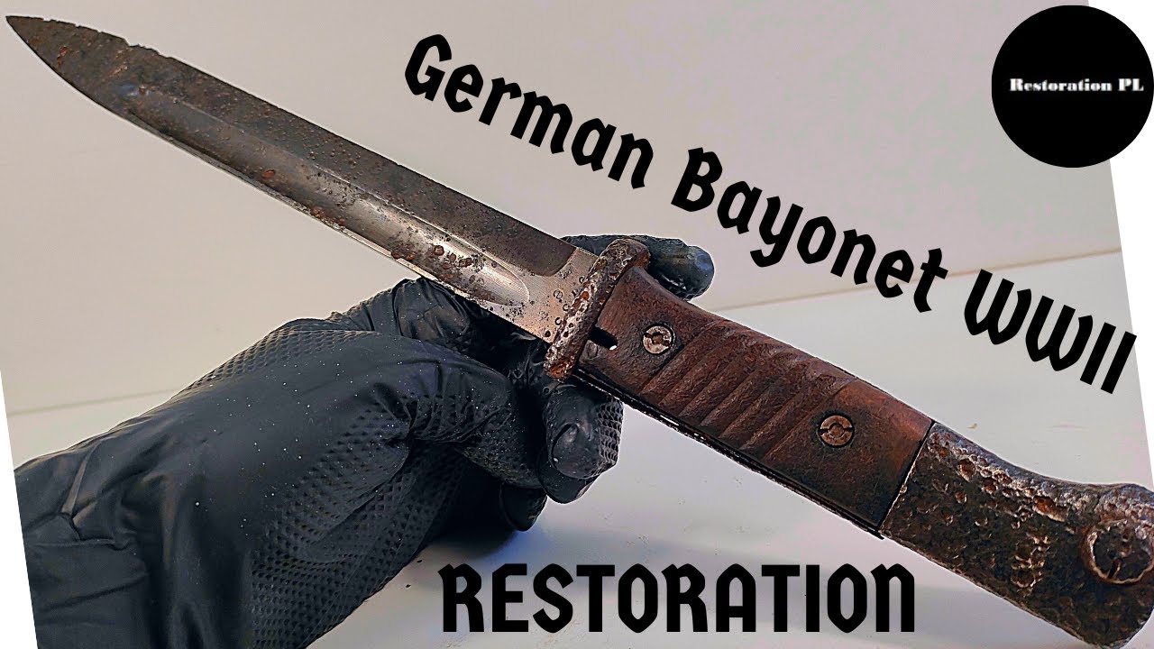 German Mauser K98 Bayonet Restoration WW2 1943 - YouTube