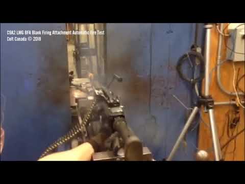COLT CANADA C9A2 BFA TEST - FULL AUTO - YouTube