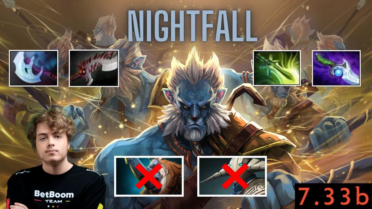 Nightfall plays Phantom Lancer PL - Got hard countered by Sven and ...