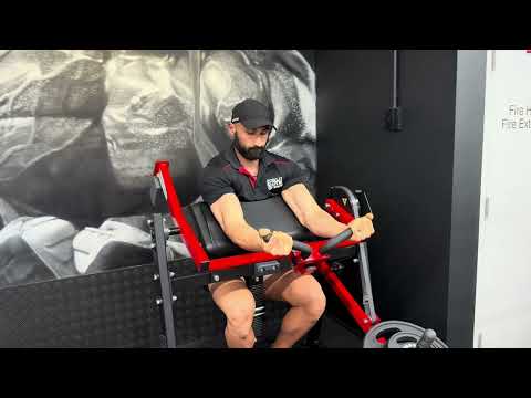 Plate-loaded Bicep Curl