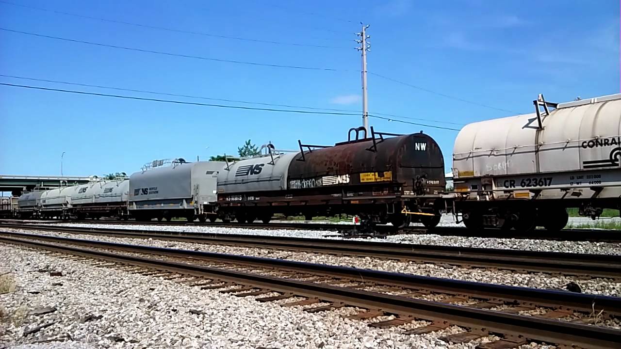 ns 183 ns #8929 d940-cw south bound - YouTube