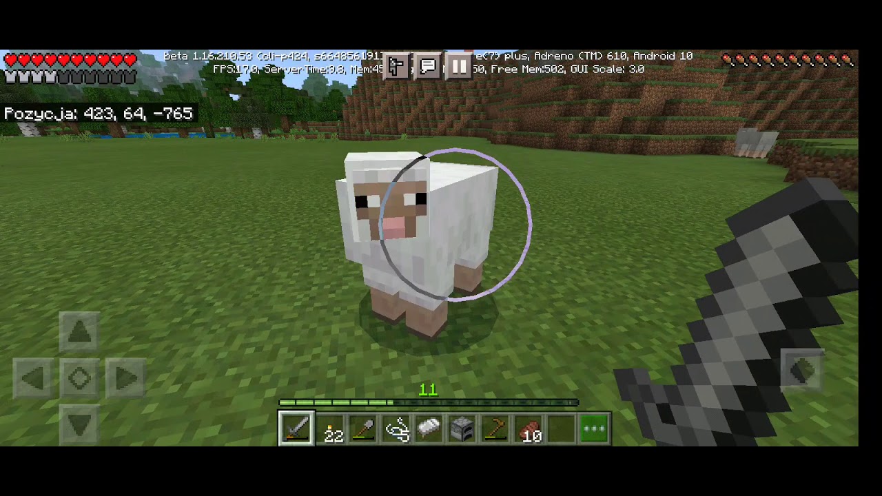 minecraft na telefon #3 - YouTube