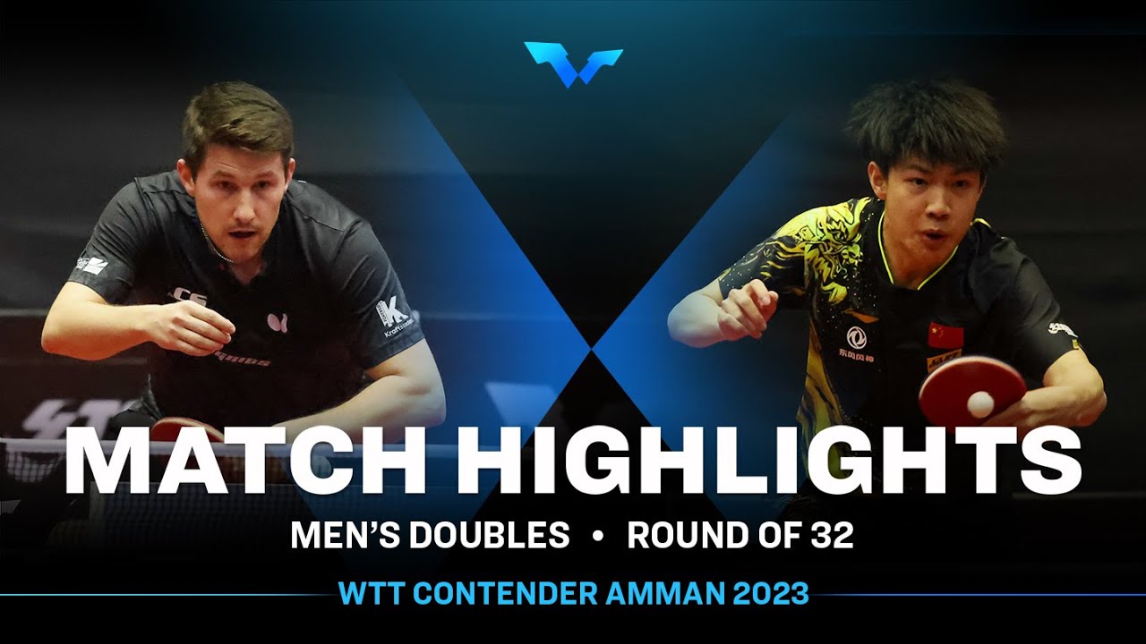 Kristian Karlsson vs Huang Youzheng | MS R32 | WTT Contender Amman 2023 - YouTube