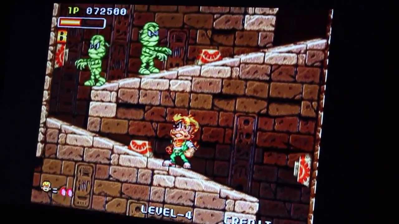 Spin Master / Miracle Adventure - Neo-Geo MVS (Arcade) - YouTube