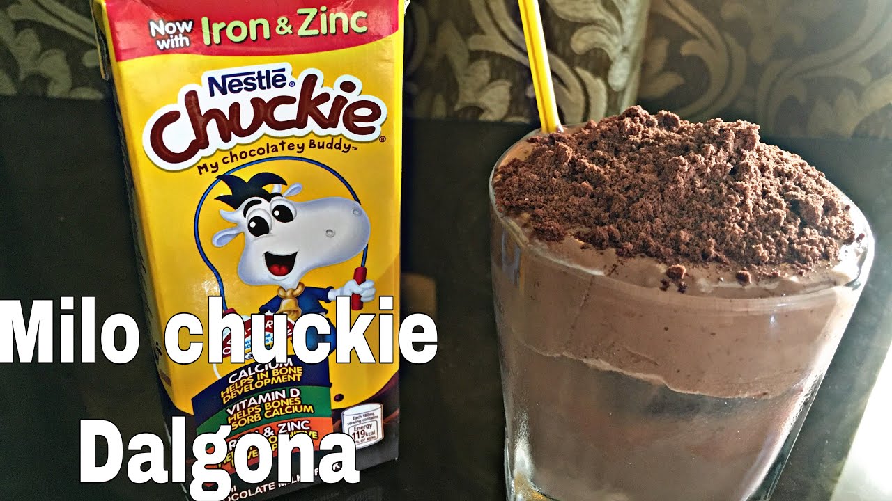 Chocolate Dalgona | Milo Dalgona Chuckie| Secret Ingredients | no egg ...
