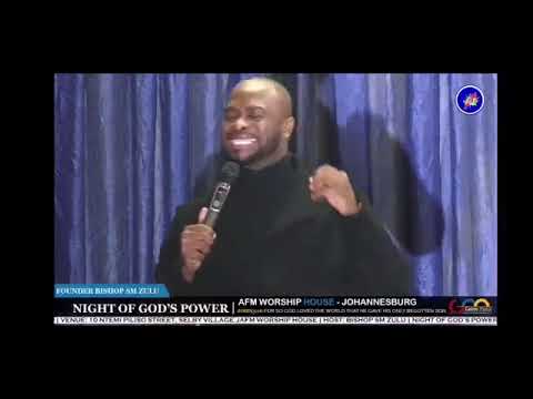 Apostle Sandile Mlambo at the Night of GOD'S Power conference // The ...