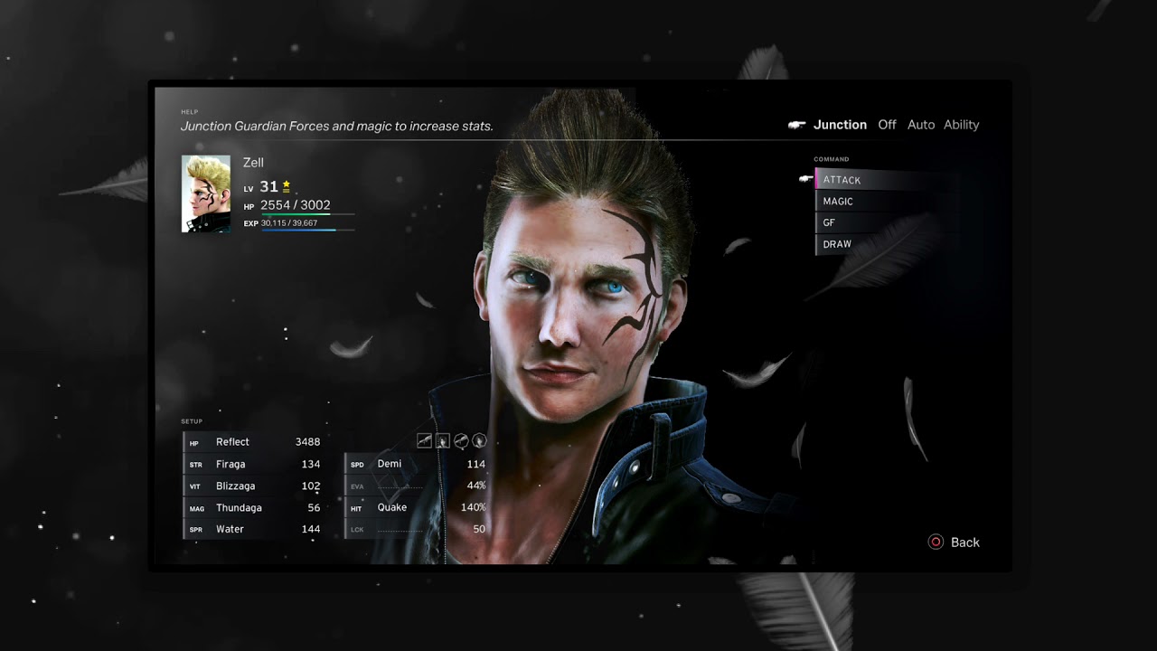 Final Fantasy 8 Remake: UI Project - YouTube