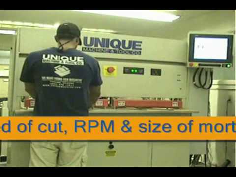 3450 Mortise Tenon Miter Machine - YouTube