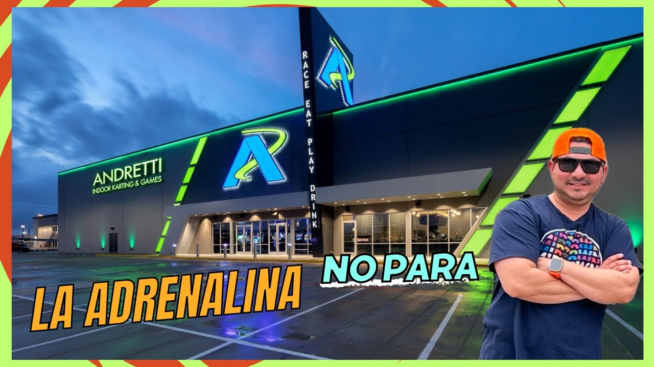 Andretti 2024 en 4k - #atlanta #arcade - SI QUIERES ADRENALINA - # ...