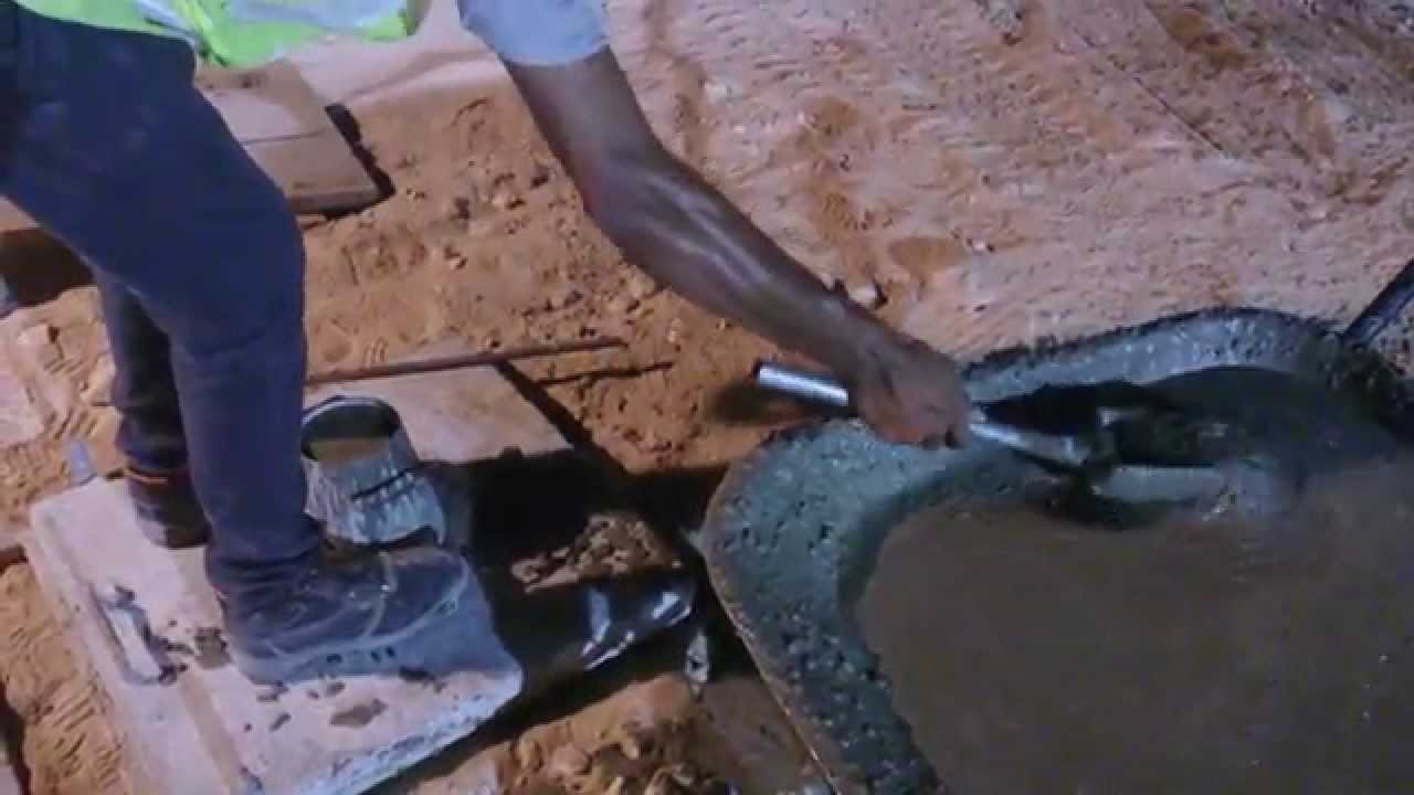 Flow Test for Shotcrete - YouTube