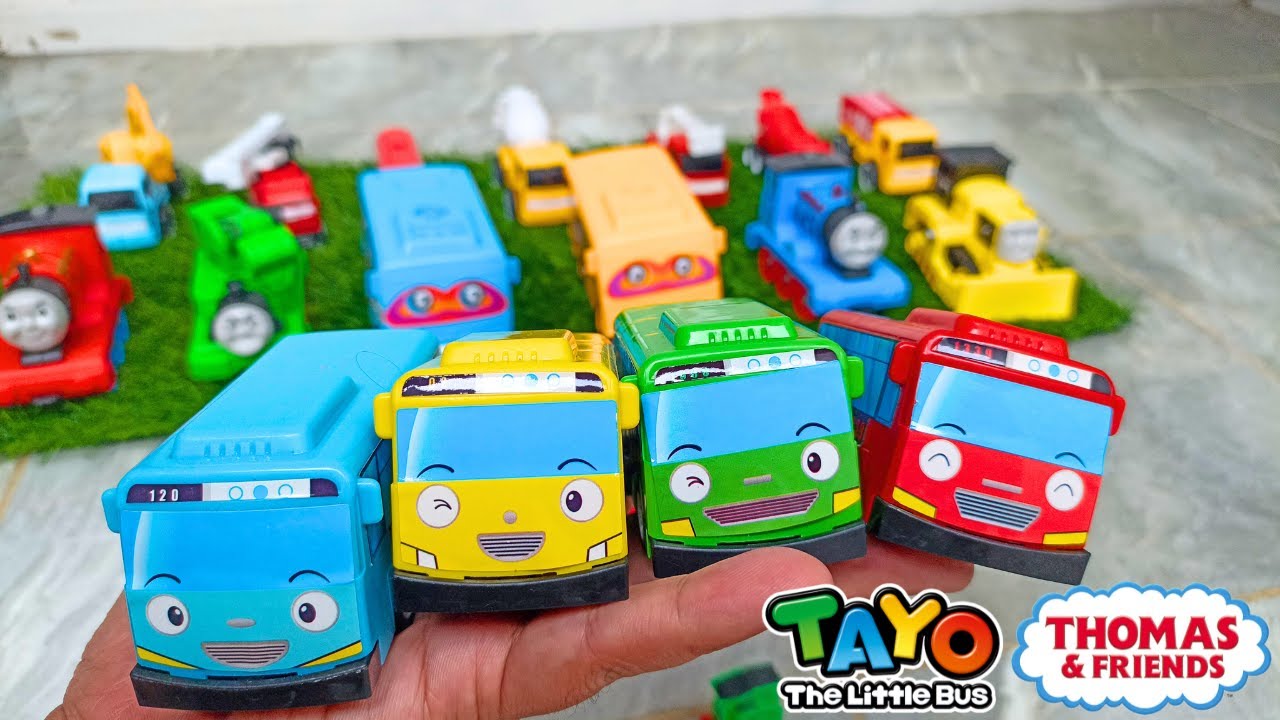 Petualangsn bus Tayo Alice, Big, Rogi, Lani, Chris, Peanut, Speed, Tony ...