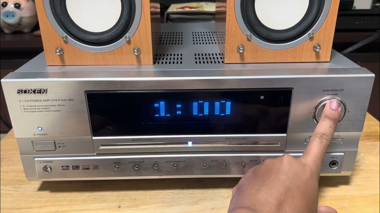 รีวิวการใช้งาน SOKEN 5.1 DAV-602 - YouTube