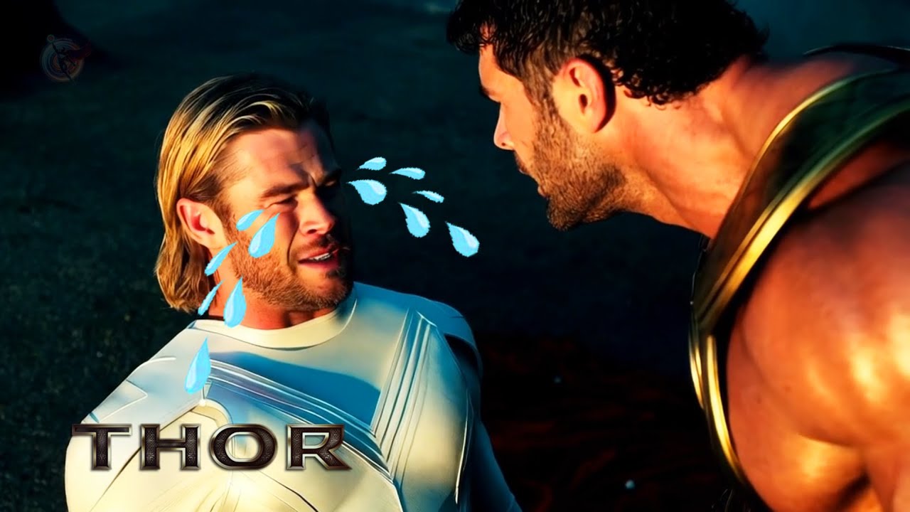Thor cry while fighting Hercules in Thor 5? - YouTube