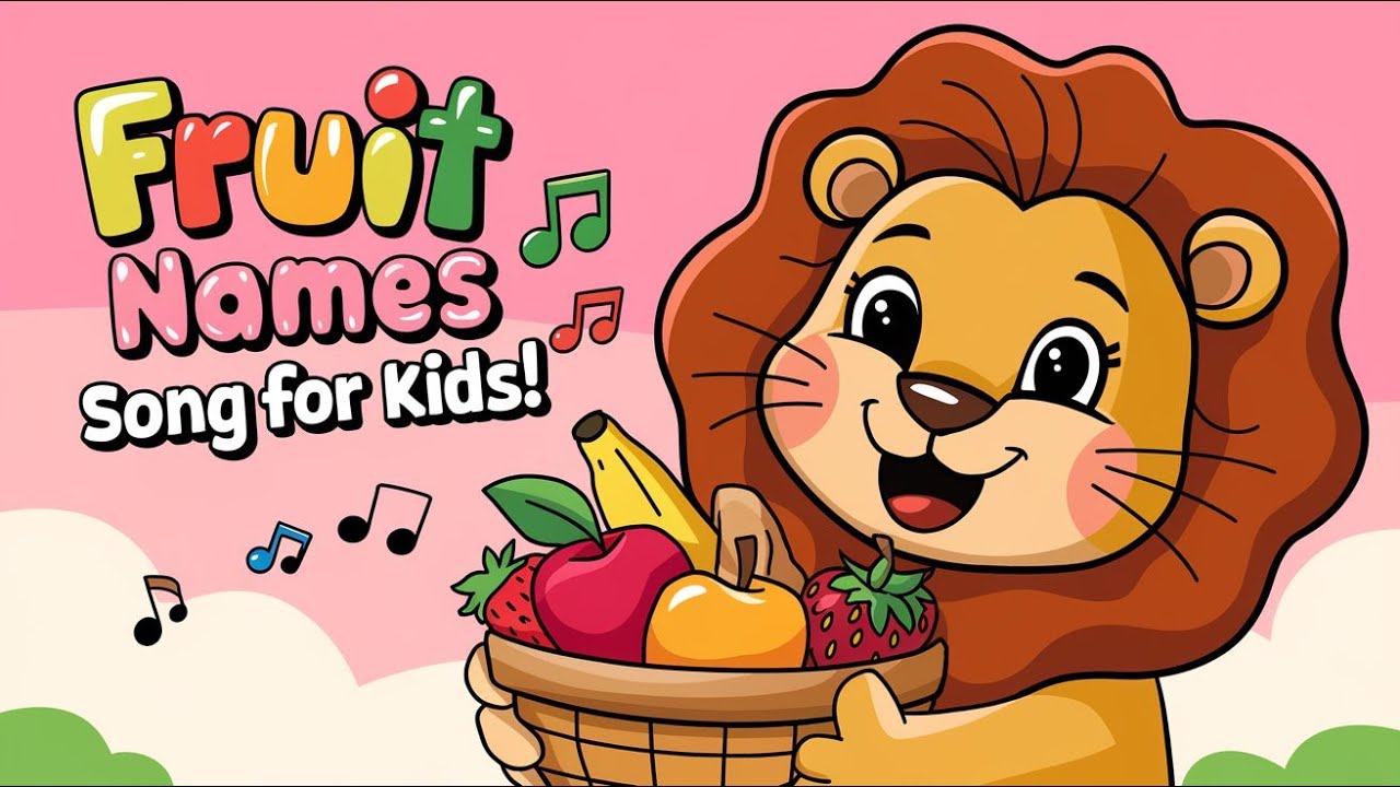 The Fruits Song | Learn Fruits Names - YouTube