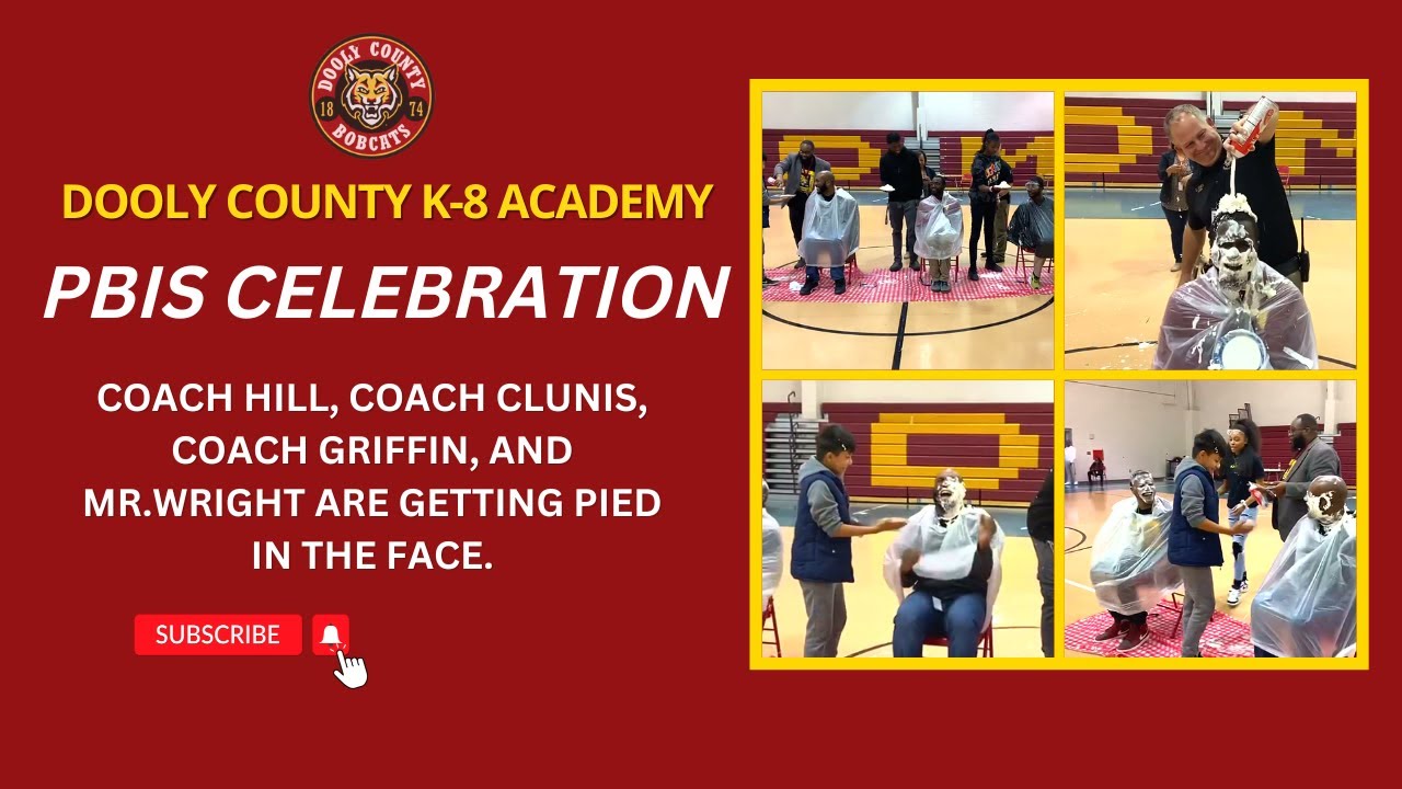 PBIS Celebration || Coach Hill, Coach Clunis, Griffin, and Mr. Wright ...