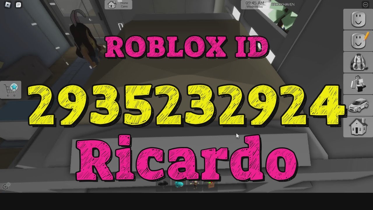 RICARDO Roblox Song Codes - YouTube