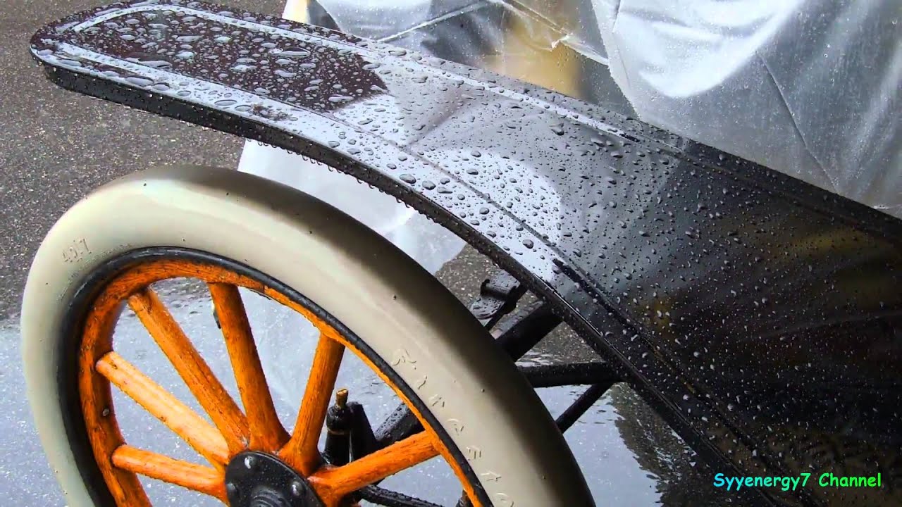 1913 FORD Model T with natural rubber tires - YouTube