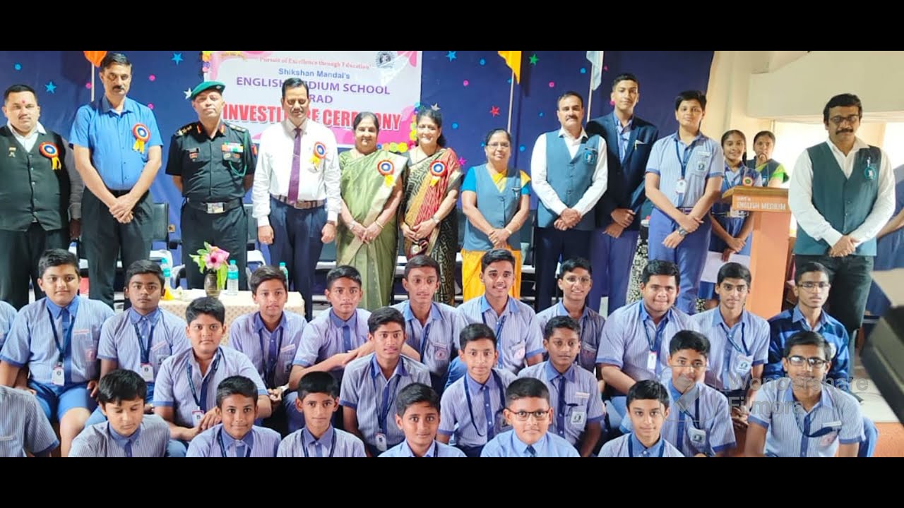 Investiture Ceremony 2023 | S.M.'s English Medium School, Karad - YouTube