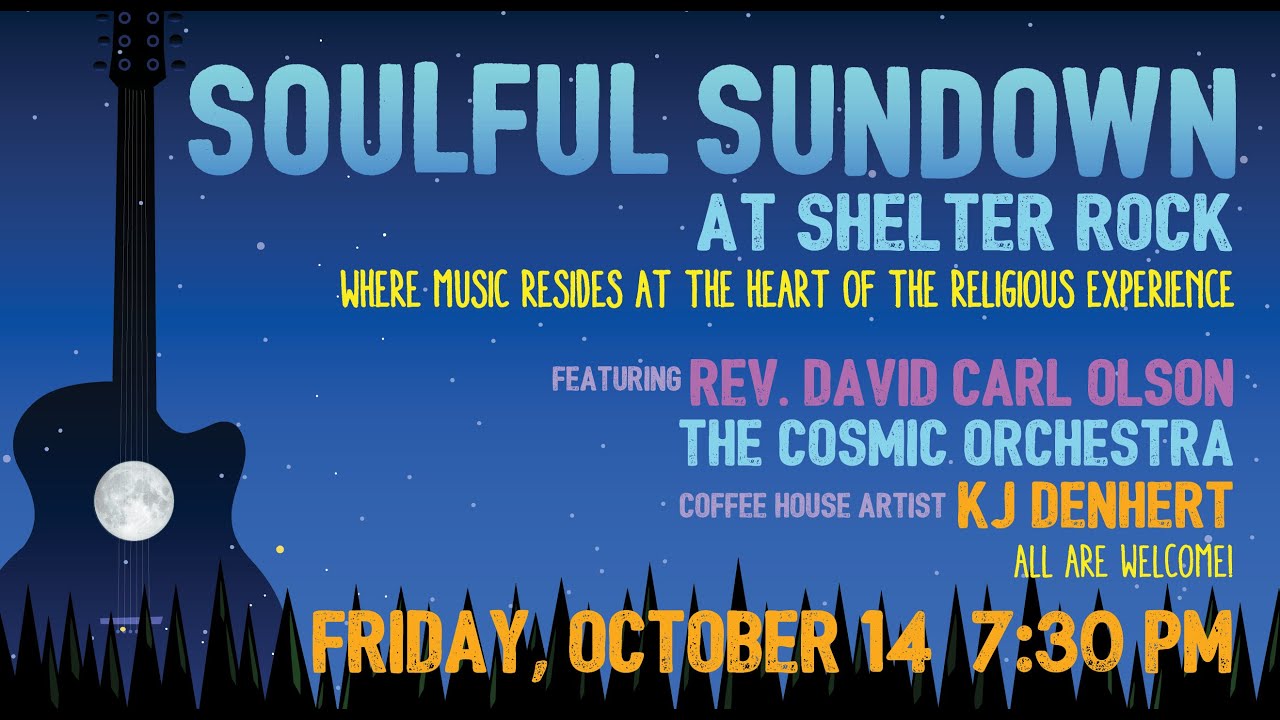 Soulful Sundown Service - Courage, led by Rev. David Carl Olson - YouTube