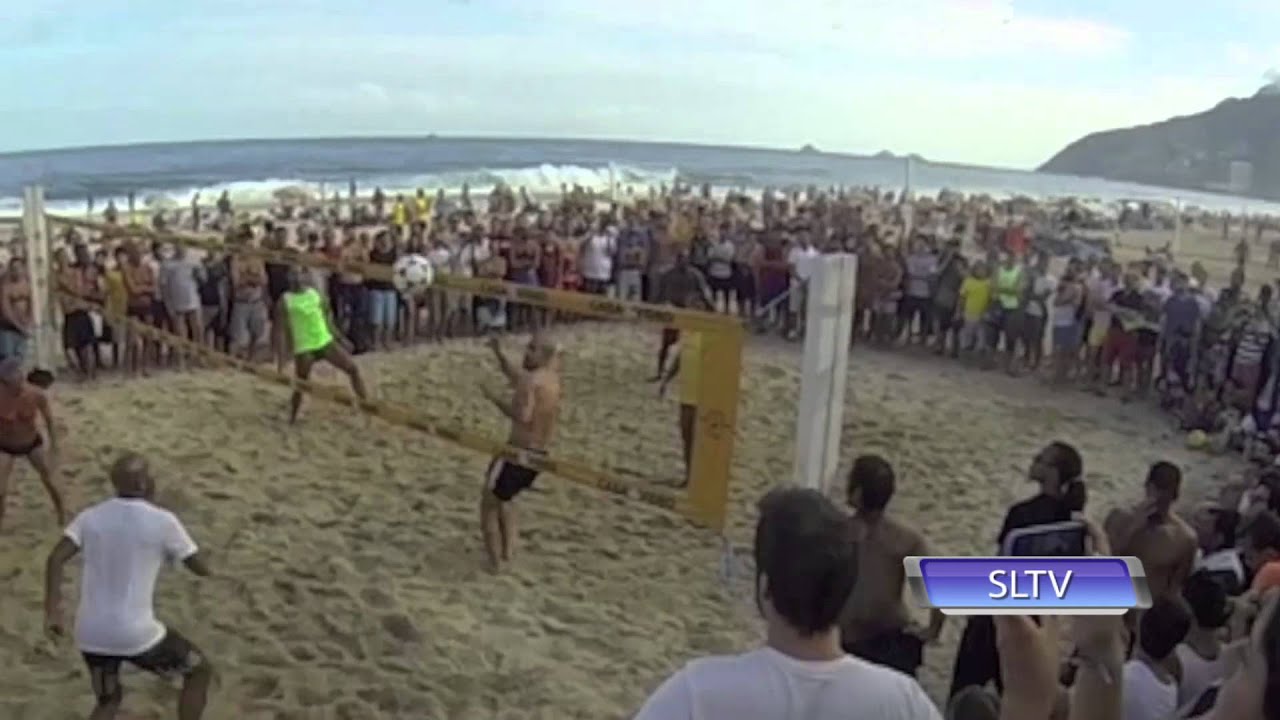 Brazil - Amazing Beach Footvolley - YouTube
