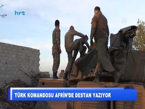 Türk Komandosu Afrin’de destan yazıyor