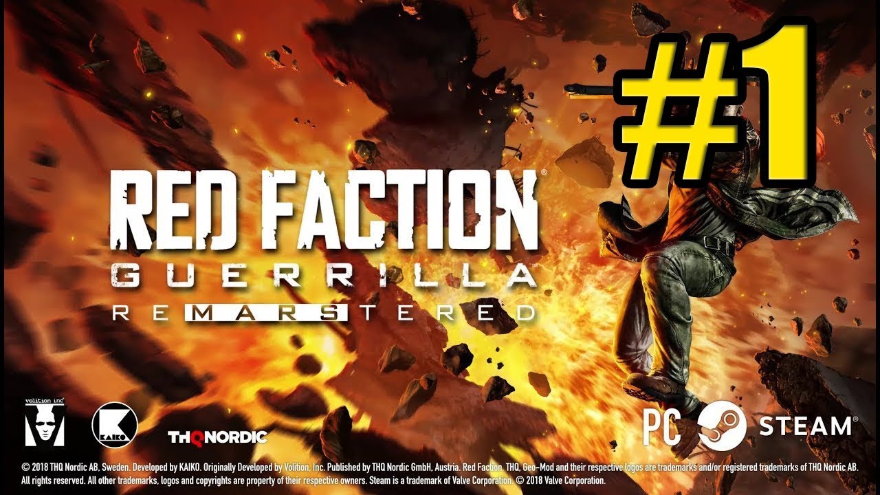 Red Faction Guerrilla Remastered Walkthrough Part 1 (1080p60FPS) - YouTube