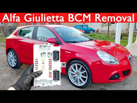 How to Remove Body Control Module On Alfa Romeo Giulietta, BCM Removal ...