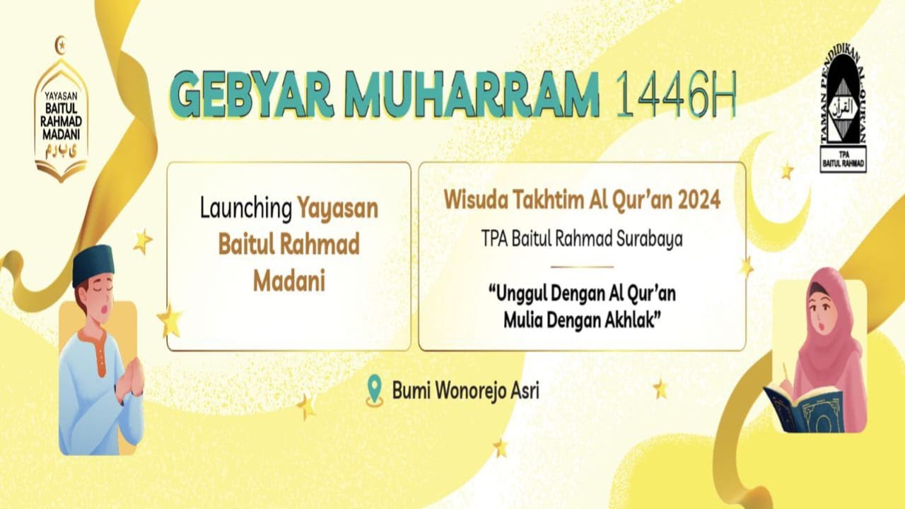 🔴(LIVE) GEBYAR MUHARRAM 1446 H LAUNCHING YAYASAN & WISUDA TAKHTIM AL ...