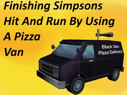 Finishing Simpsons Hit & Run Using A Pizza Van #simpsonshitandrun - YouTube