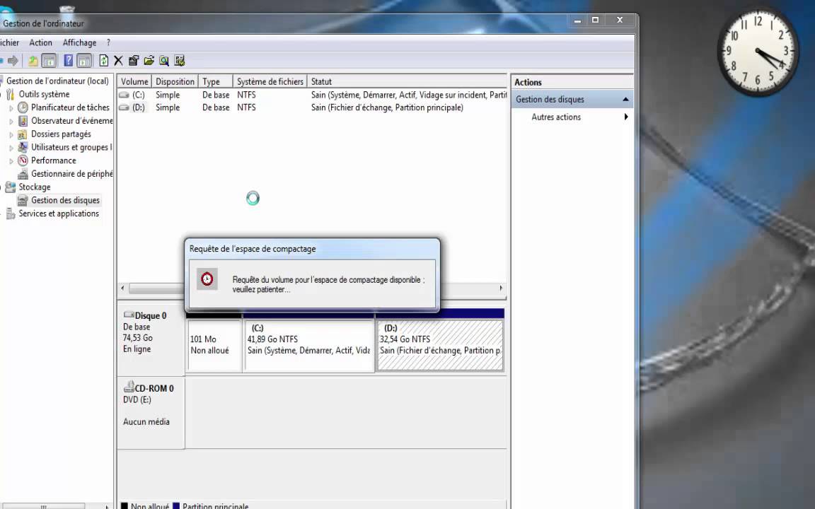 Créer des partitions de disque dur - YouTube