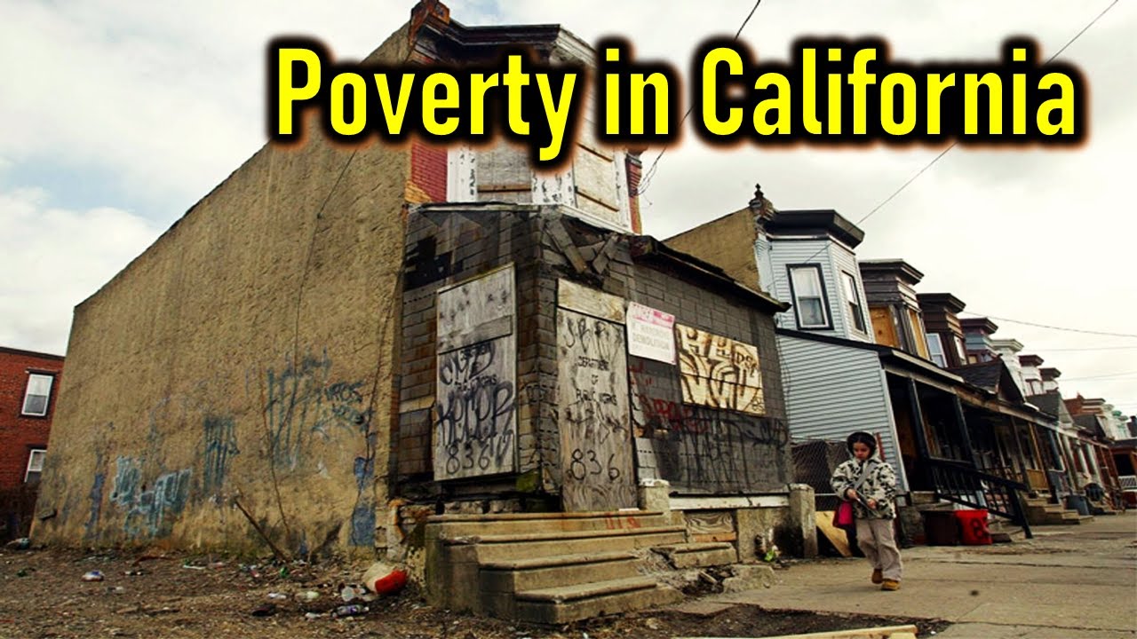Poorest City in Rich State: Poverty in California's Major Cities - YouTube