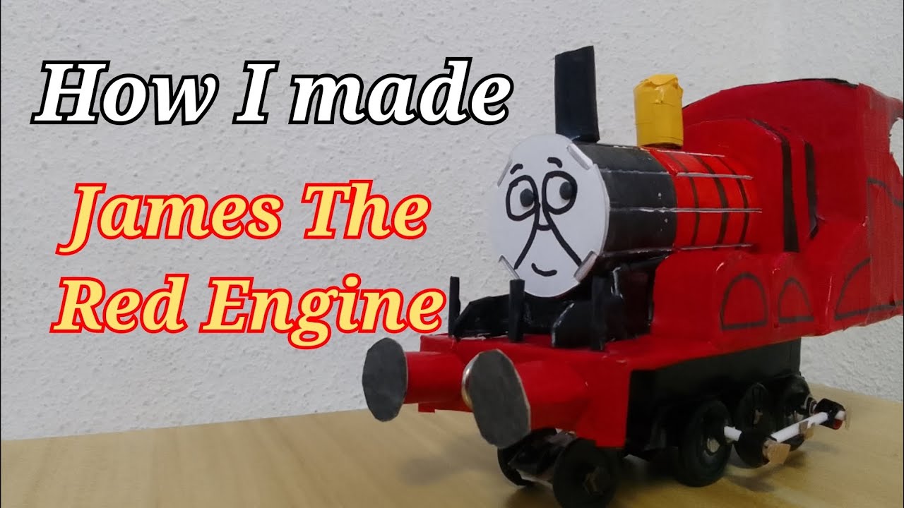 How i made Custome Tomy James The Red engine Part 1 - YouTube