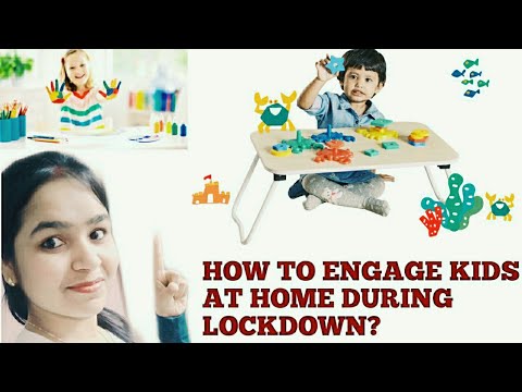 HOW TO ENGAGE KIDS AT HOME DURING LOCKDOWN - YouTube