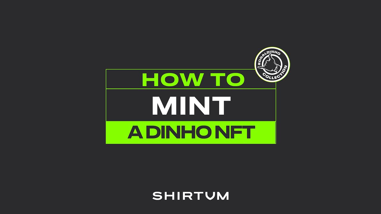 How to mint Ronaldinho's official NFT - YouTube