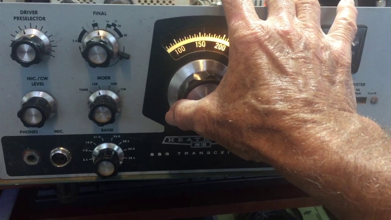 HEATHKIT HW-100 DEMO - YouTube