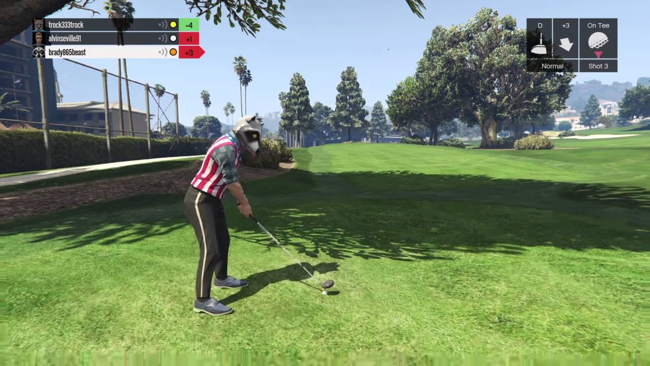 Gta 5 golf - YouTube