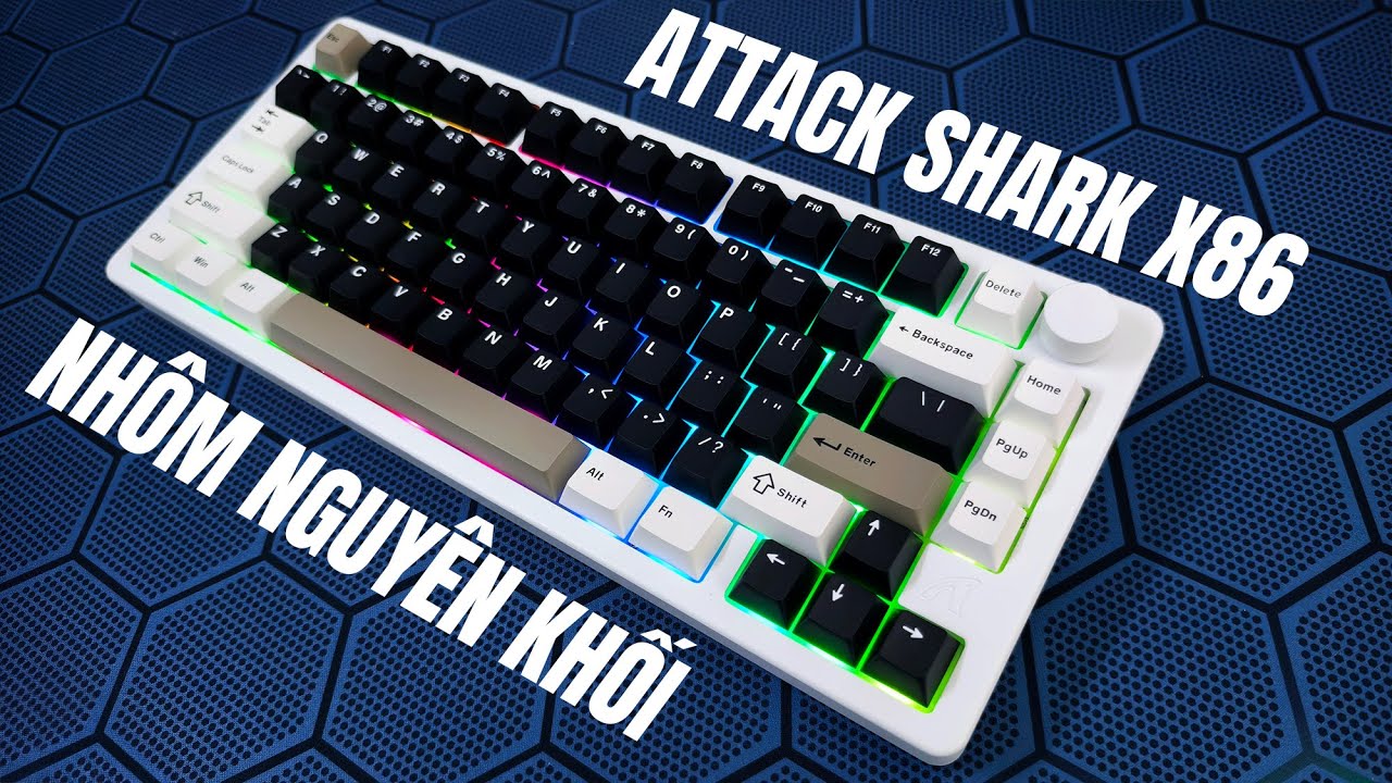 Hơn Triệu Đã Có Phím Cơ Nhôm Nguyên Khối Ngon Thế Này Rồi??? Attack ...