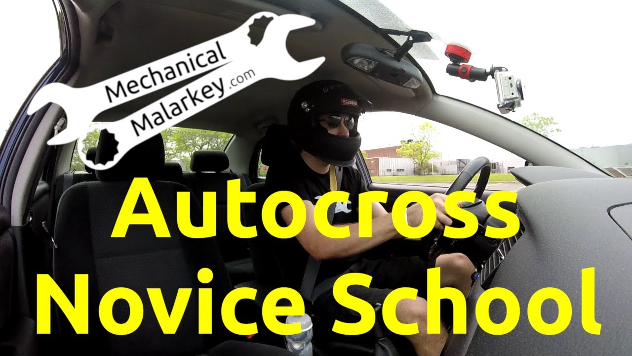 My Day at Autocross Novice School - YouTube