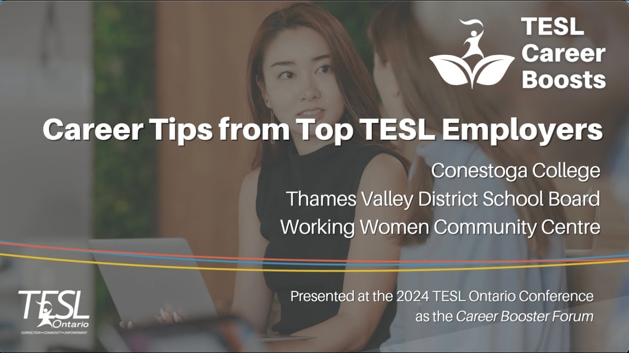 Video Resources - TESL Ontario Careers