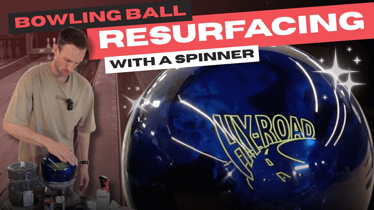 How to Resurface a Bowling Ball with a Spinner (Step-by-Step Tutorial ...