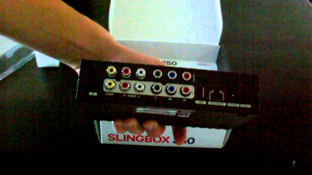 Slingbox 350 unboxing dansk. - YouTube