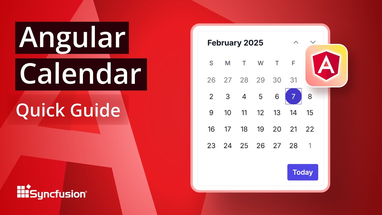 Angular Calendar: The Ultimate Feature Walkthrough - YouTube