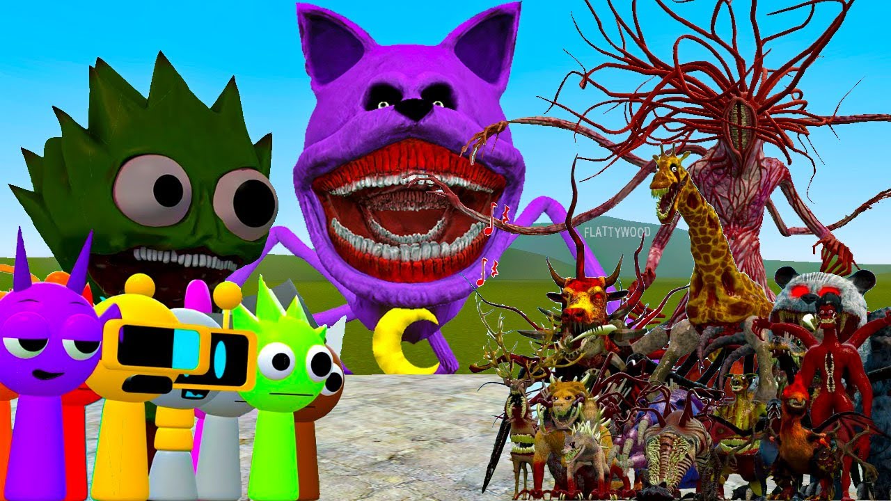 new evolution of zoochosis parasite titan in garry's mod - YouTube