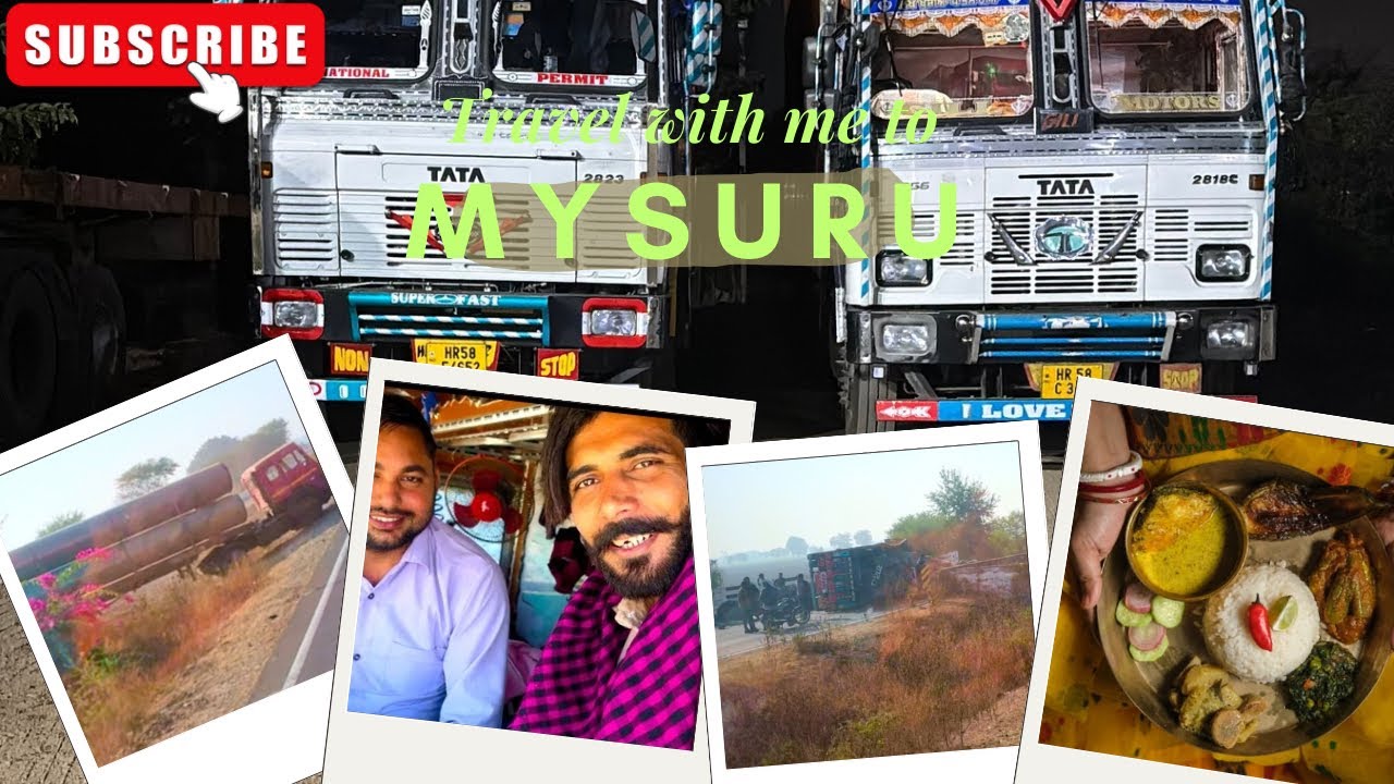 LAKSAR TO MYSRU VLOG @milkhasinghvlogs #automobile #trucklifevlog # ...