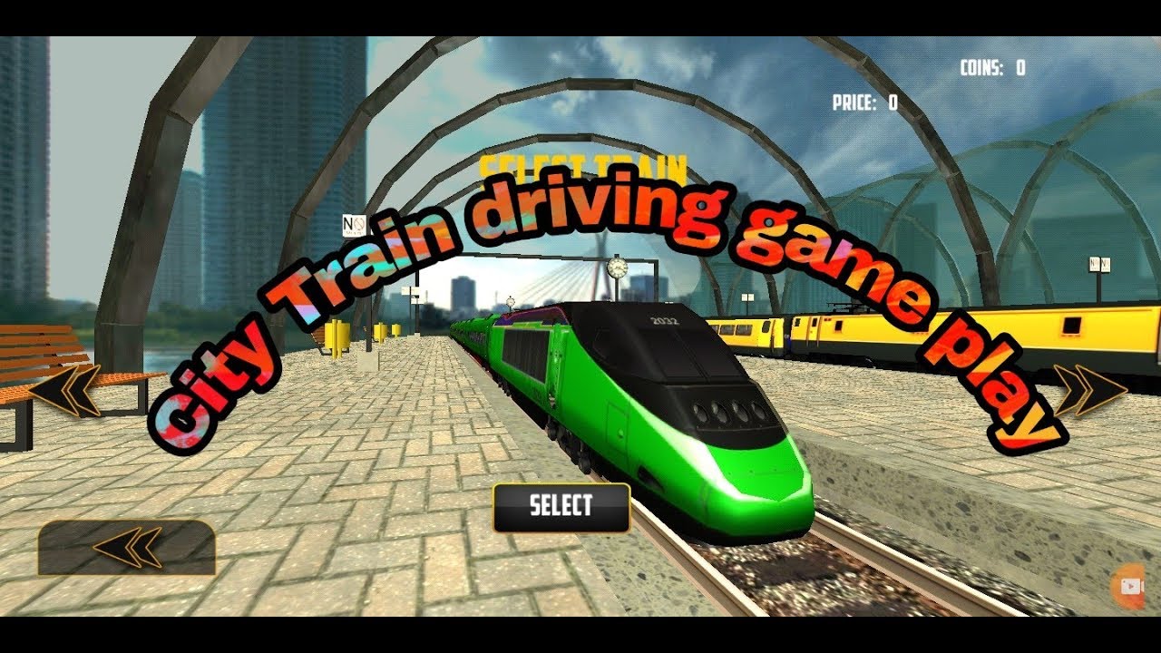City matro train driving game for android phone - YouTube