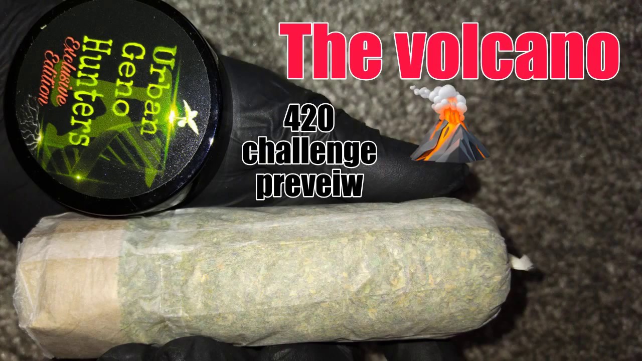 Fattest weed pure joint ?! blunt The volcano & fireworks - YouTube