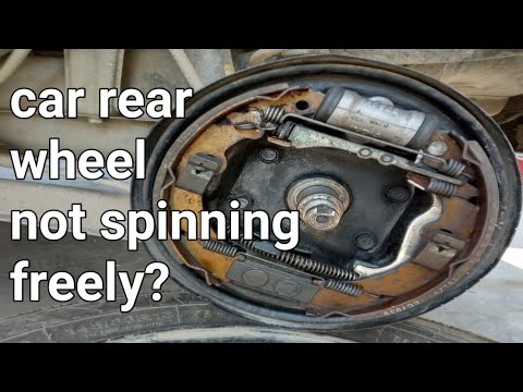 Car का Rear Wheel जाम चल रहा है? Car rear wheel not spinning freely ...